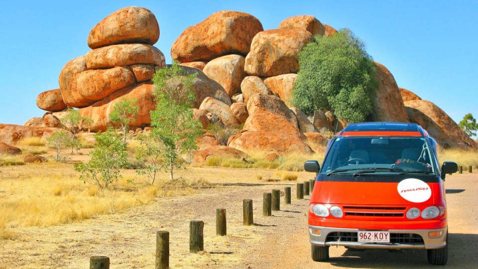 Alpha Budget Campervan | Spaceships Rentals Australia